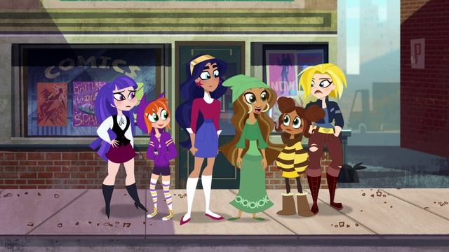 DC девчонки-супергерои 1 сезон 2 серия (мультсериал, 2019)