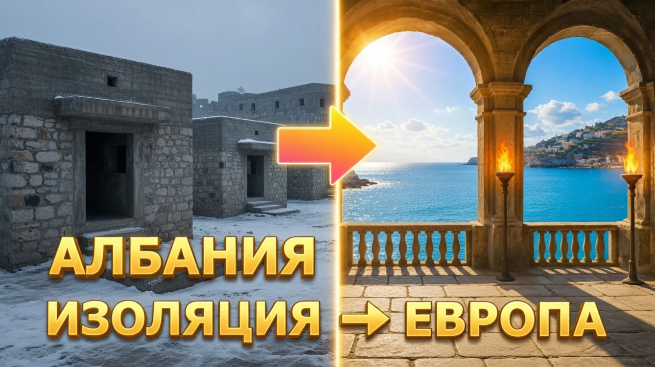 Албания за 15 минут: от изоляции и бункеров к новой Европе | Детская энциклопедия 2.0