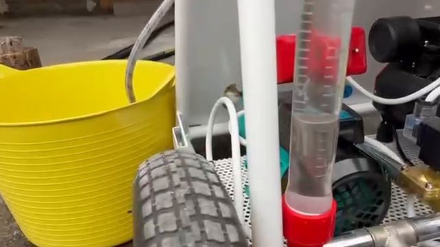 Штукатурная станция. Настраиваемся на работу. Расход воды. Часть 3