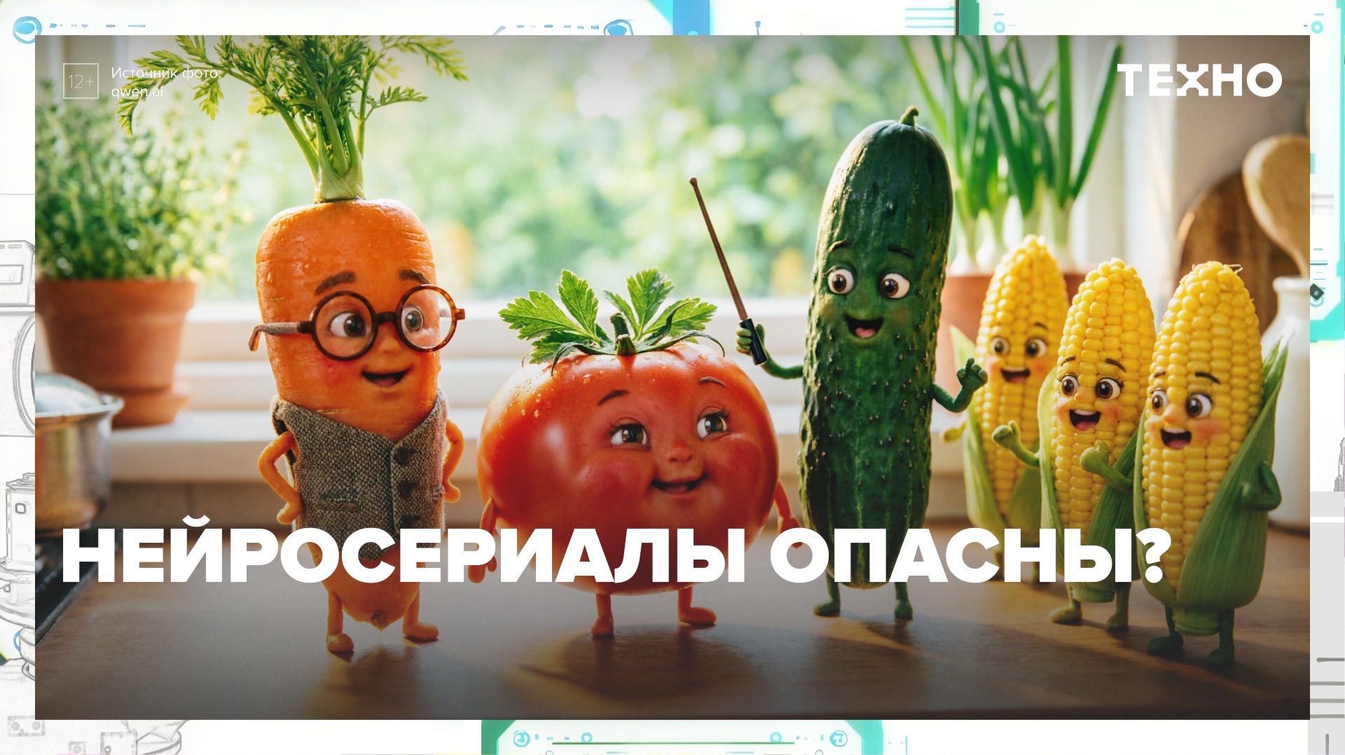 Нейросериалы с фруктами могут вызывать зависимость | Техно — Москва 24