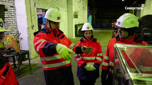 На «Олконе» прошёл лидерский обход с директором по ОТ и ПБ «Северстали» Михаилом Ковалёвым