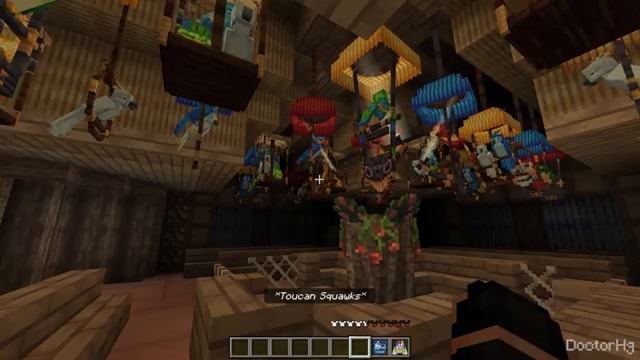 Minecraft x Walt Disney Magic Kingdom DLC - All Rides (TRON, Toy Story, Peter Pan, Haunted House)