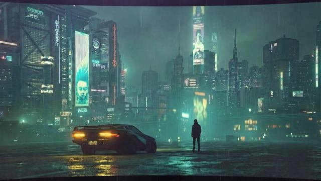 C Y B E R T O W N ｜ Neon Future Night ｜ Dystopian Sci-Fi Ambient with 3Hz Binaural Beats
