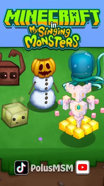 МАЙНКРАФТ В МОИХ ПОЮЩИХ МОНСТРАХ? - My Singing Monsters