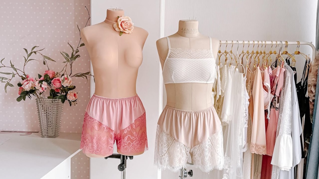 Новый видеокурс "Пижамные шортики Лола" с выкройками XS-6XL!