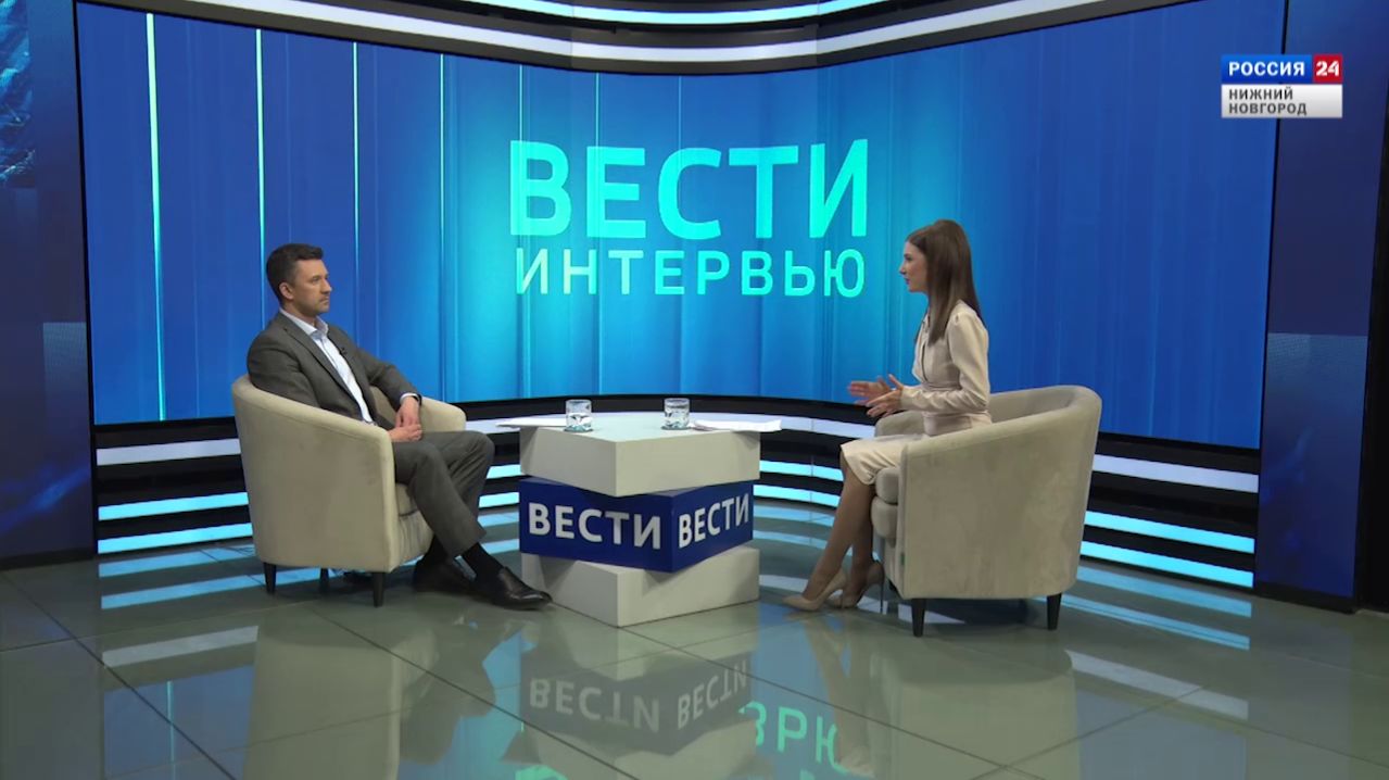 "Вести-Интервью". Гость программы - Александр Синелобов