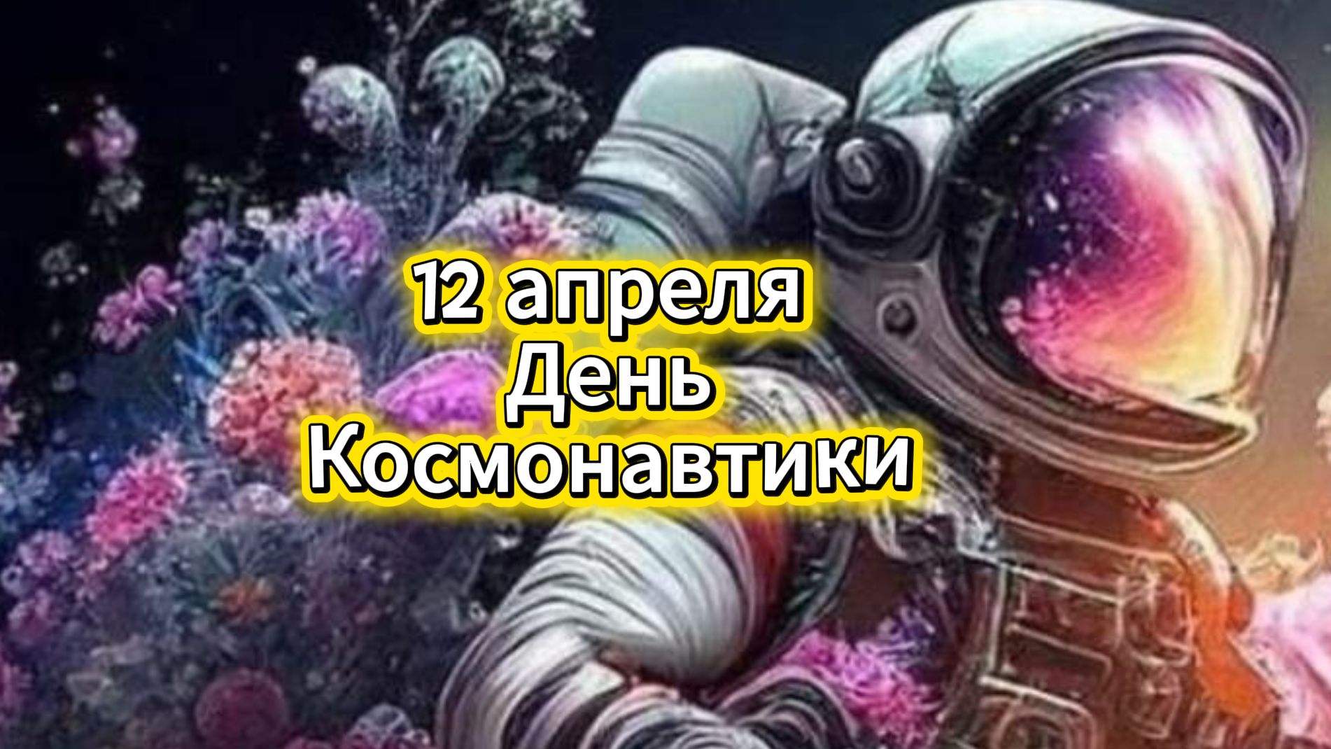 12 апреля День Космонавтики 🌌🔥 Космическое видео ко Дню Космонавтики