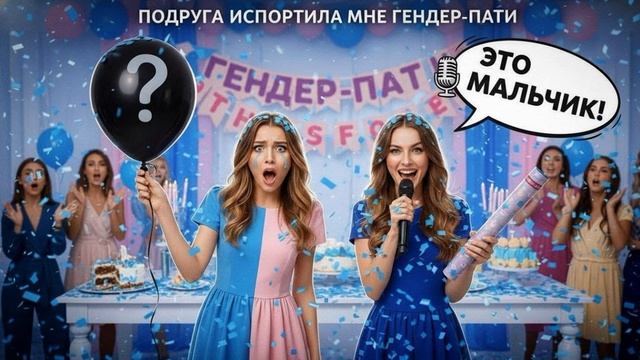 Истории из жизни / Подруга испортила мне гендер-пати, объявив пол ребенка