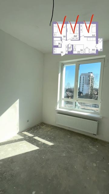 Видеообзор с менеджером планировка 66 кв.м. компас-3