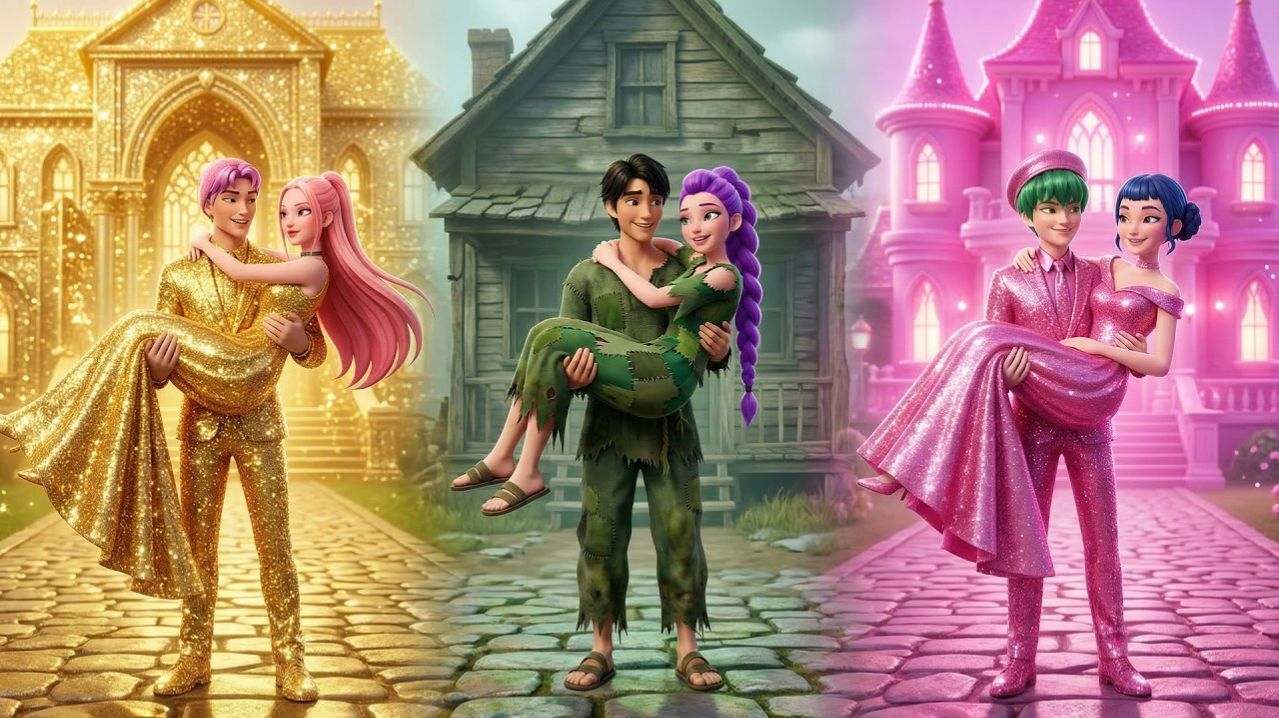 Богатая семья Зои и Мира против бедной семьи Руми против семьи Грин — трогательная история