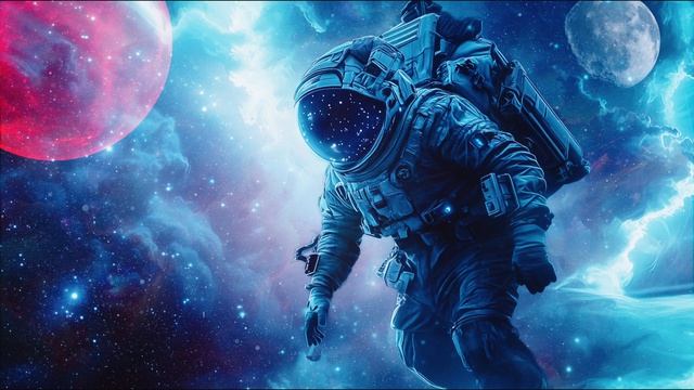 Auriga - Space Music, Energy Boosting Melodic Space Techno, Focus Up for Work & Study-(1080p24)