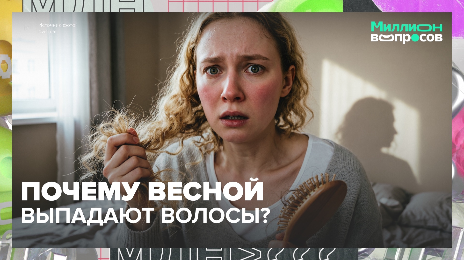 Почему весной выпадают волосы? | Миллион вопросов — Москва 24
