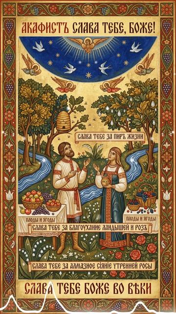 Икос 2. Акафист Слава Богу за всё.