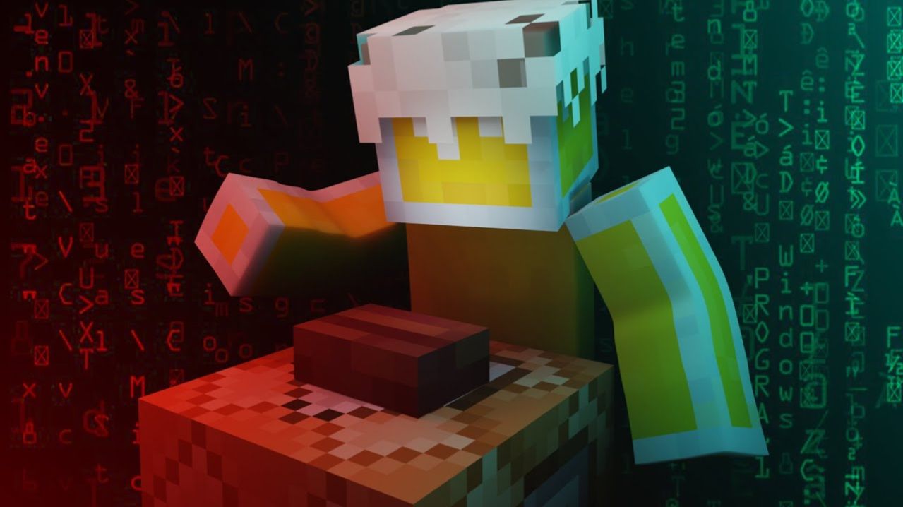 КАК ПРОЙТИ МАЙНКРАФТ ОДНОЙ КНОПКОЙ(без скриптов)