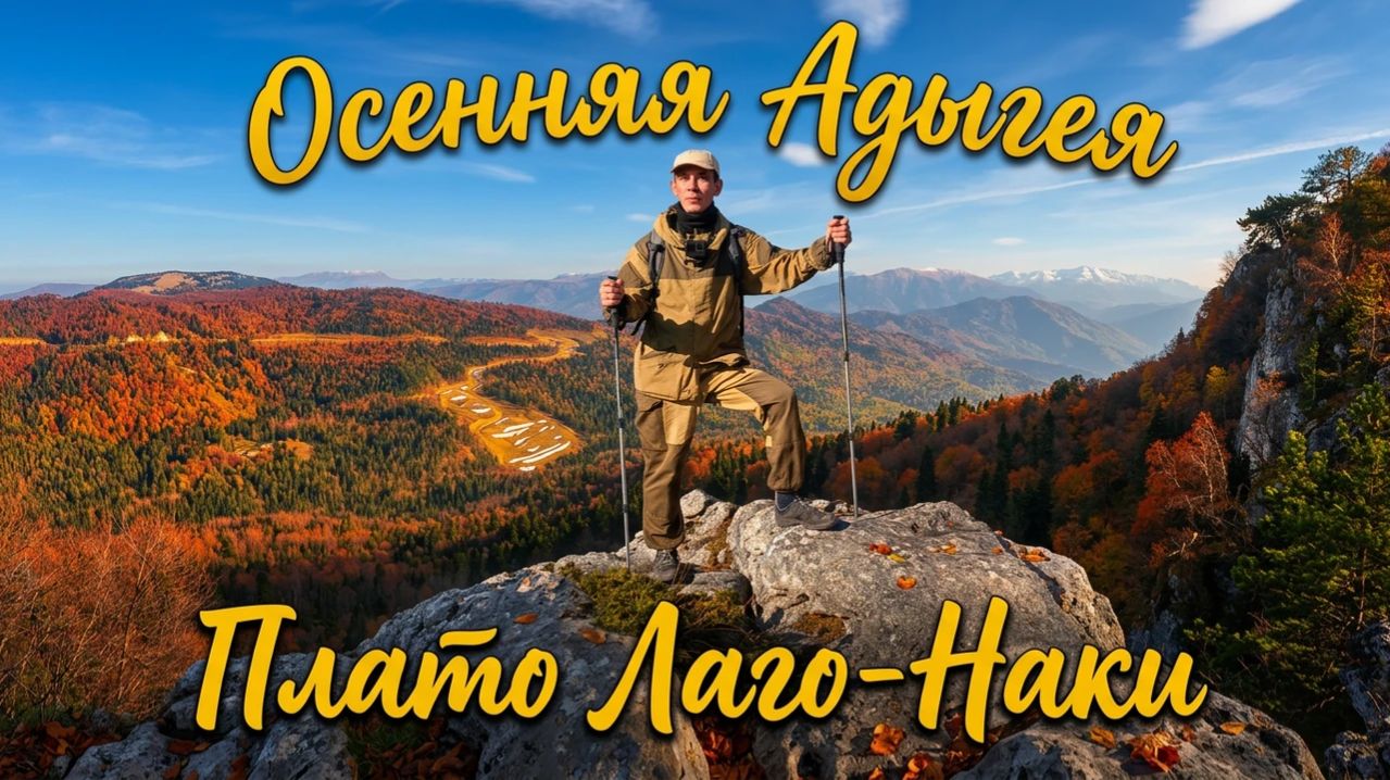 Поездка в Адыгею осенью 2025 г. Часть 4. Плато Лаго-Наки.