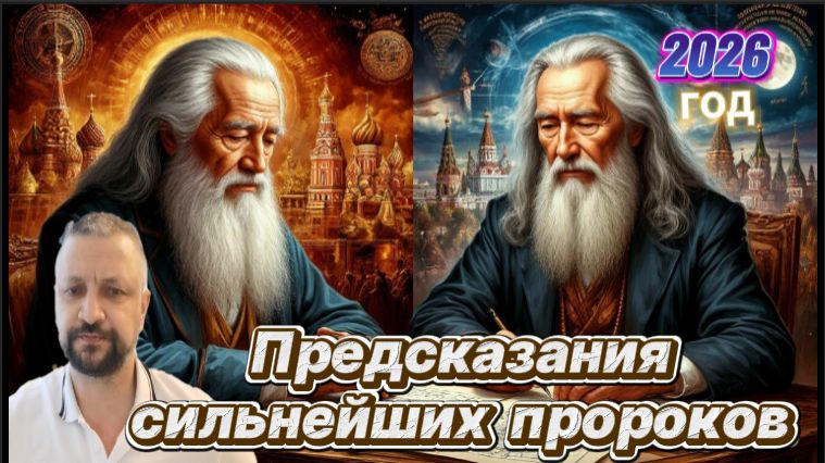 Предсказание сильнейших ясновидящих на 2026 год для России и мира в целом.