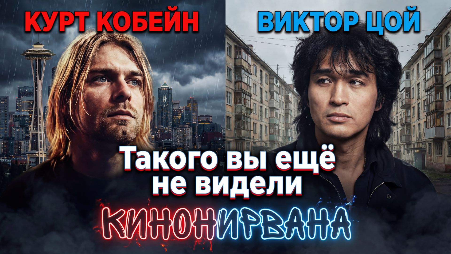 Виктор Цой и Курт Кобейн - “Кинонирвана”. Дуэт через время