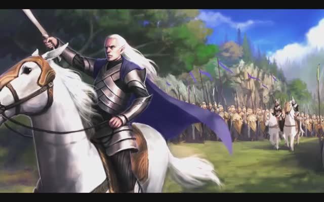 6 Властелин колец - Битва за Средиземье II - Под знаменем Короля-чародея - багровая крепость