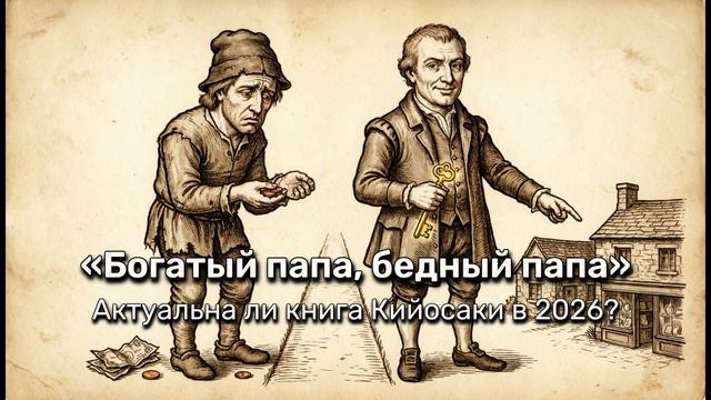 «Богатый папа, бедный папа» — Актуально ли в 2026? Анализ книги