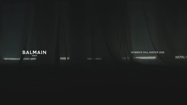 Показ женской коллекции Balmain осень-зима 2026-2027