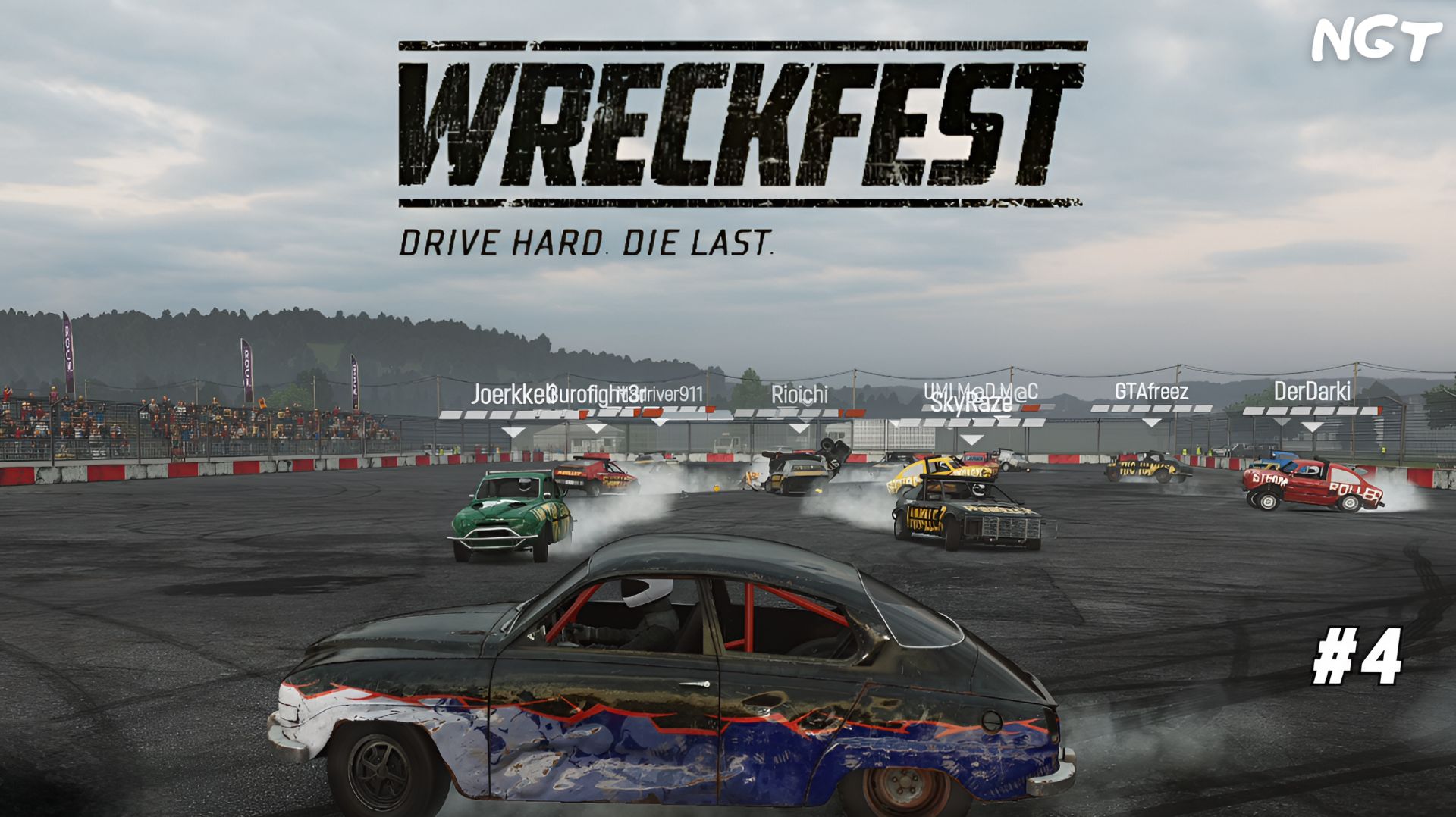 Wreckfest ► Прохождение ► Арена выживания!  #4