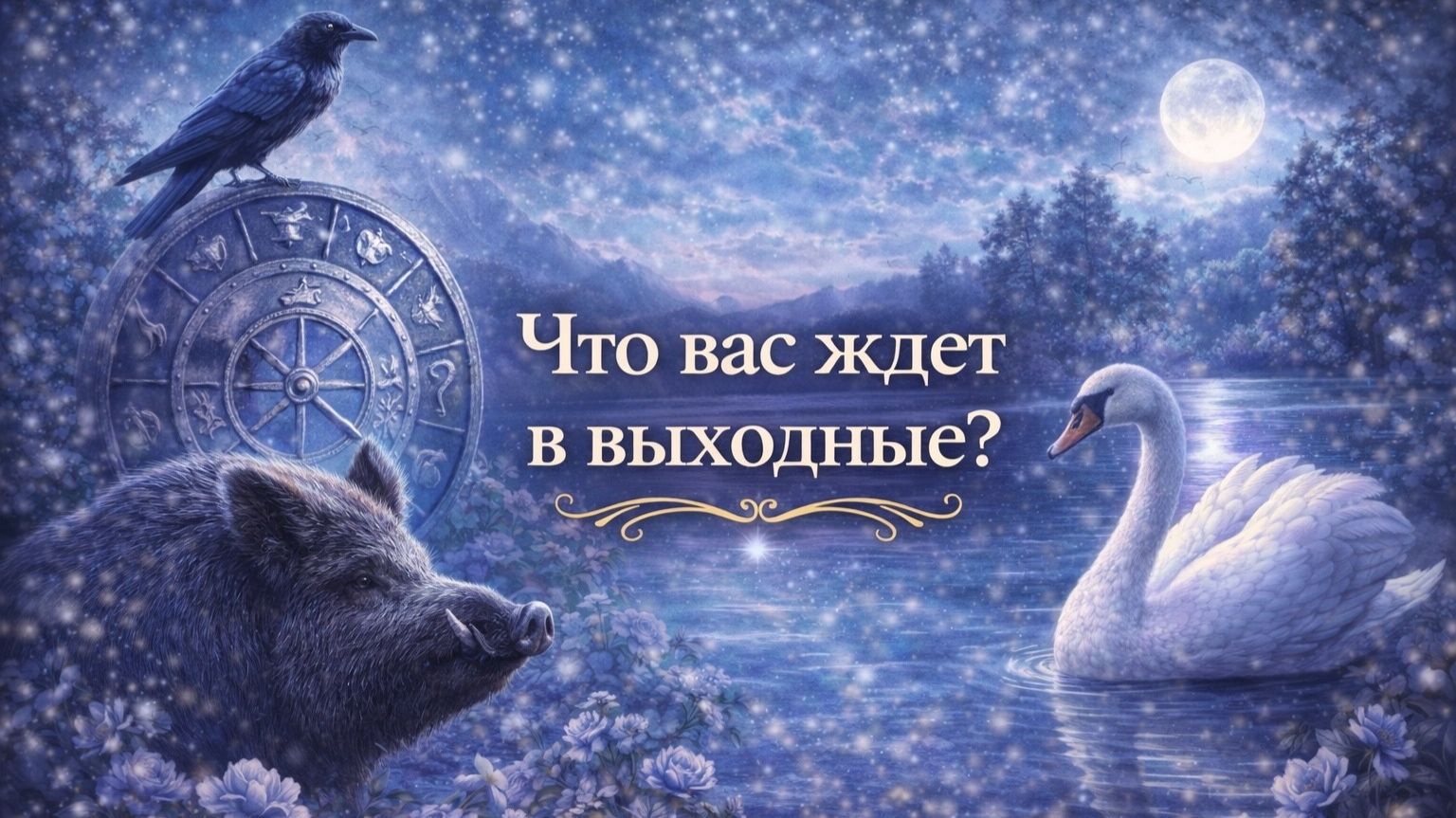 Что вас ждёт в выходные? Гадание пасьянс Tarot Reading  (2)