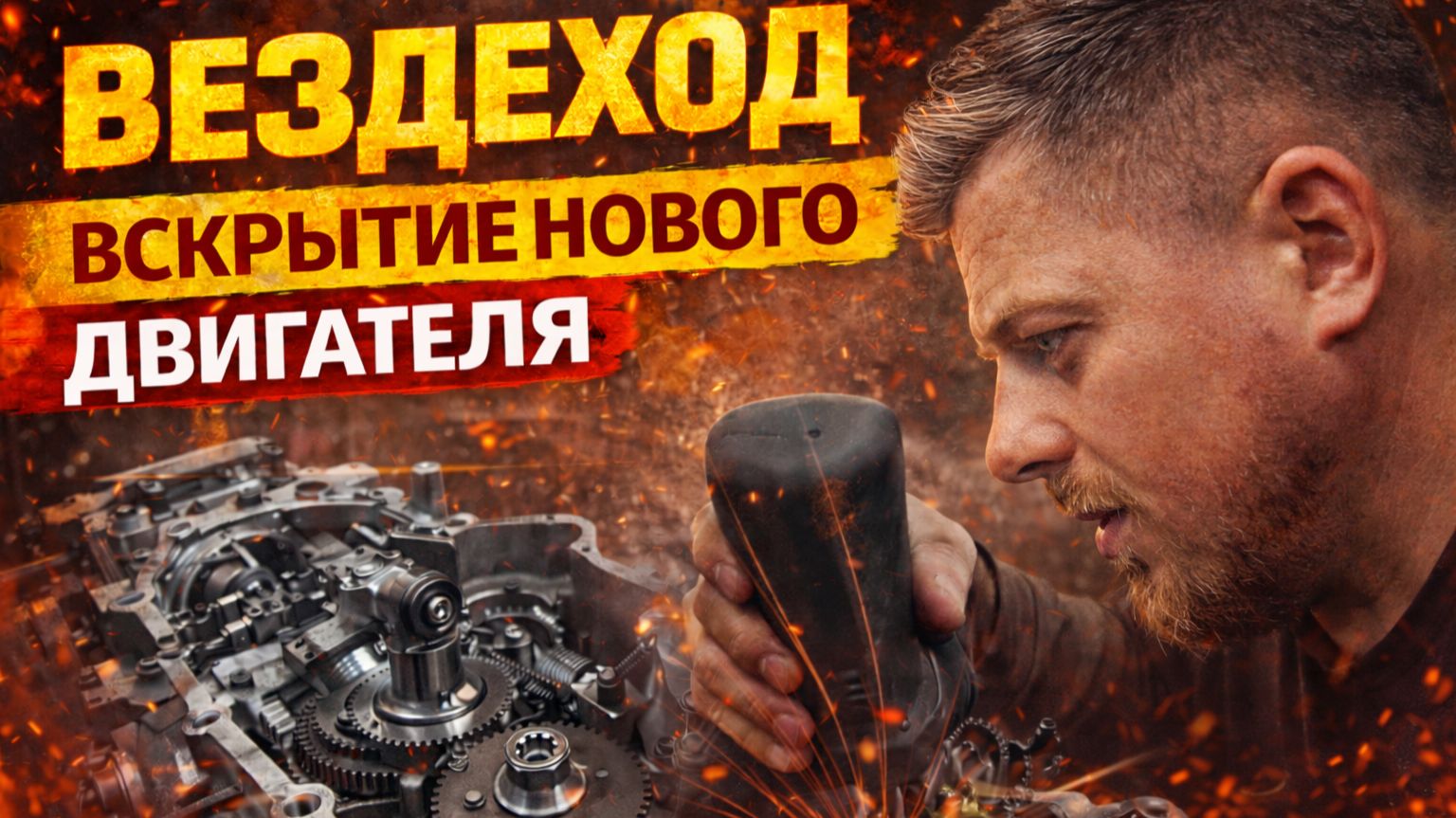🔩  11–12 день: сборка вездехода — вариатор Сафари и подготовка двигателя Хемен