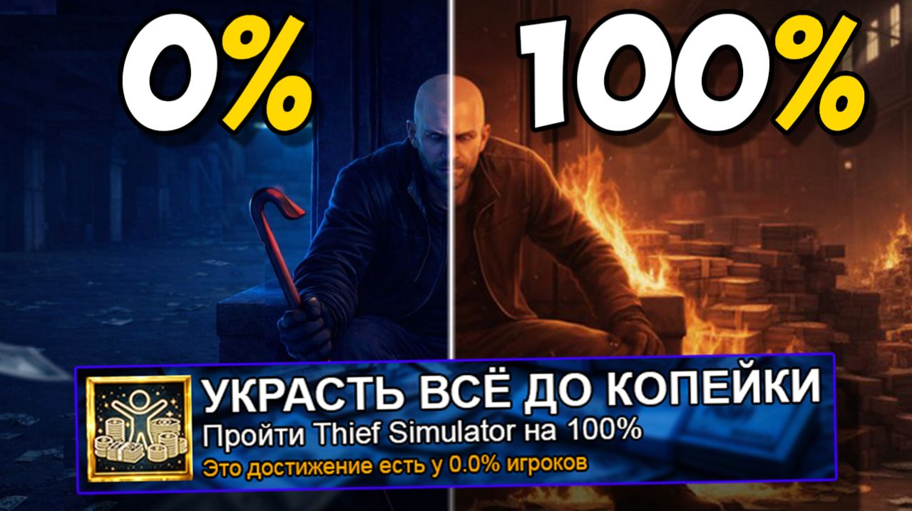 Я ЗАБРАЛ ВСЁ. ДО КОПЕЙКИ! | Thief Simulator