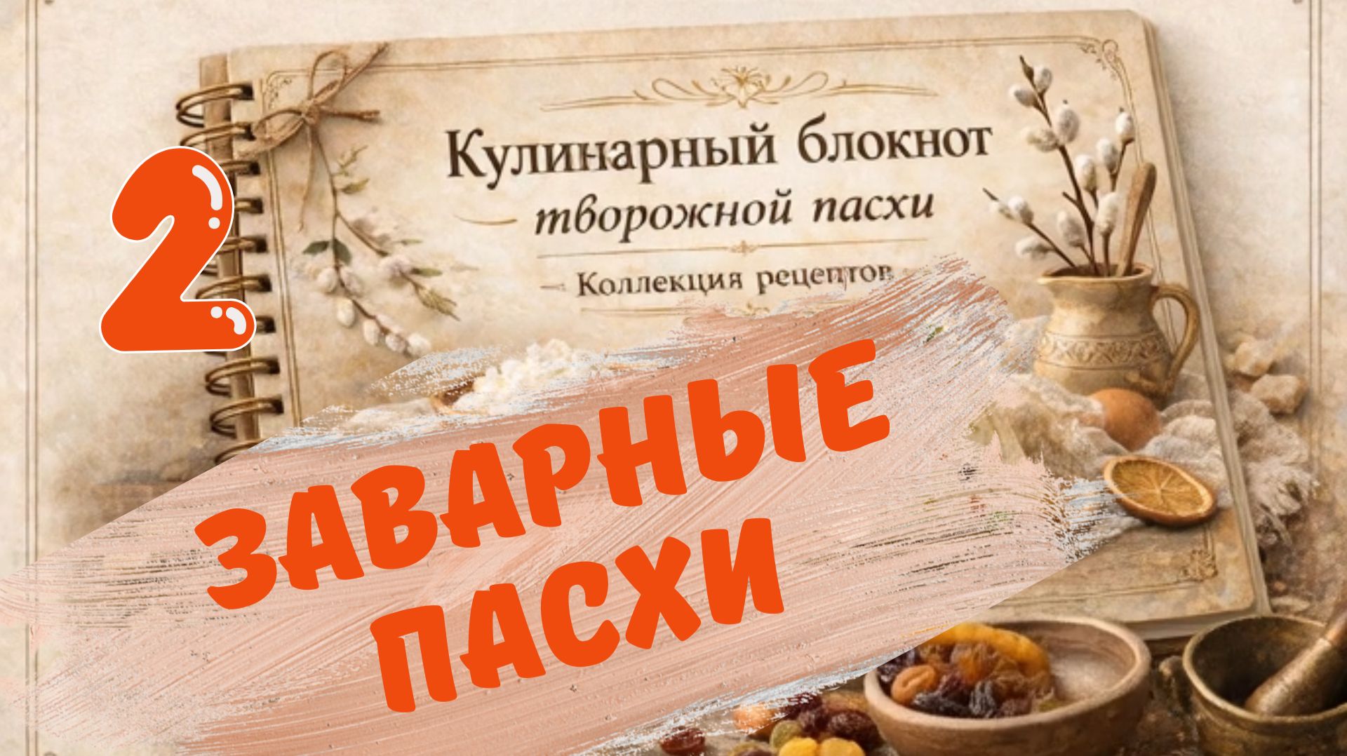 Заварные пасхи. Технология и рецептура. Творожные пасхи ч. 2