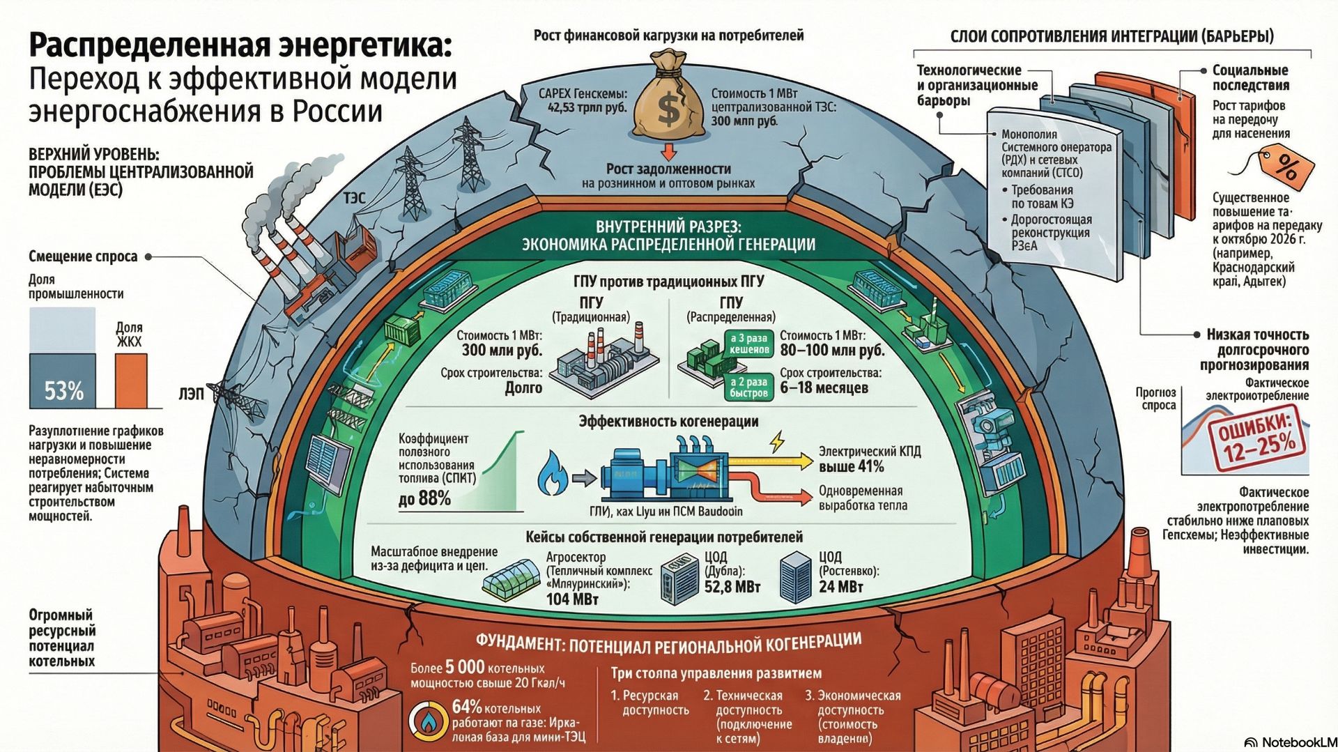 ПИФ как источник финансирования 10/10 распределенной генерации ГПУ ГТУ. Энергопром 2026 10/10