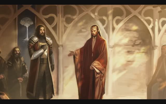 9 Властелин колец - Битва за Средиземье II - Под знаменем Короля-чародея - эпилог - падение ангмара