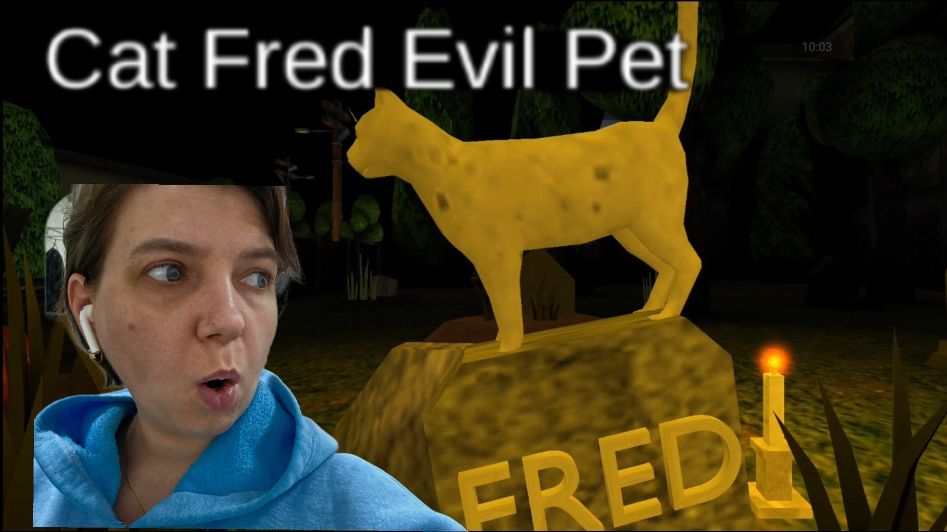 ФИНАЛ! Cat Fred Evil Pet. Horror game #2