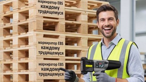 Безопасная маркировка дерева. EBS ручные промышленные маркираторы. Германия. Оригинал.