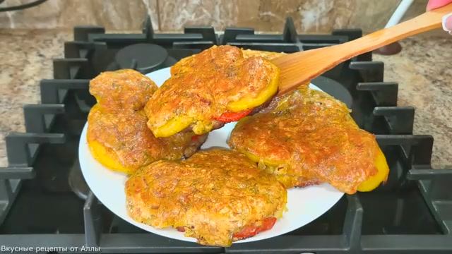 Свиные отбивные - сочные и нежные.