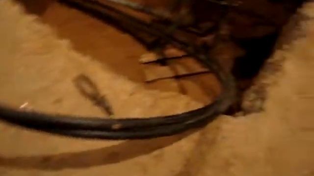 Заполнение горизонтальной скважины глиной MOV07377