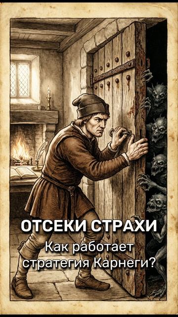 ОТСЕКИ СТРАХИ: Метод герметичных отсеков Дейла Карнеги