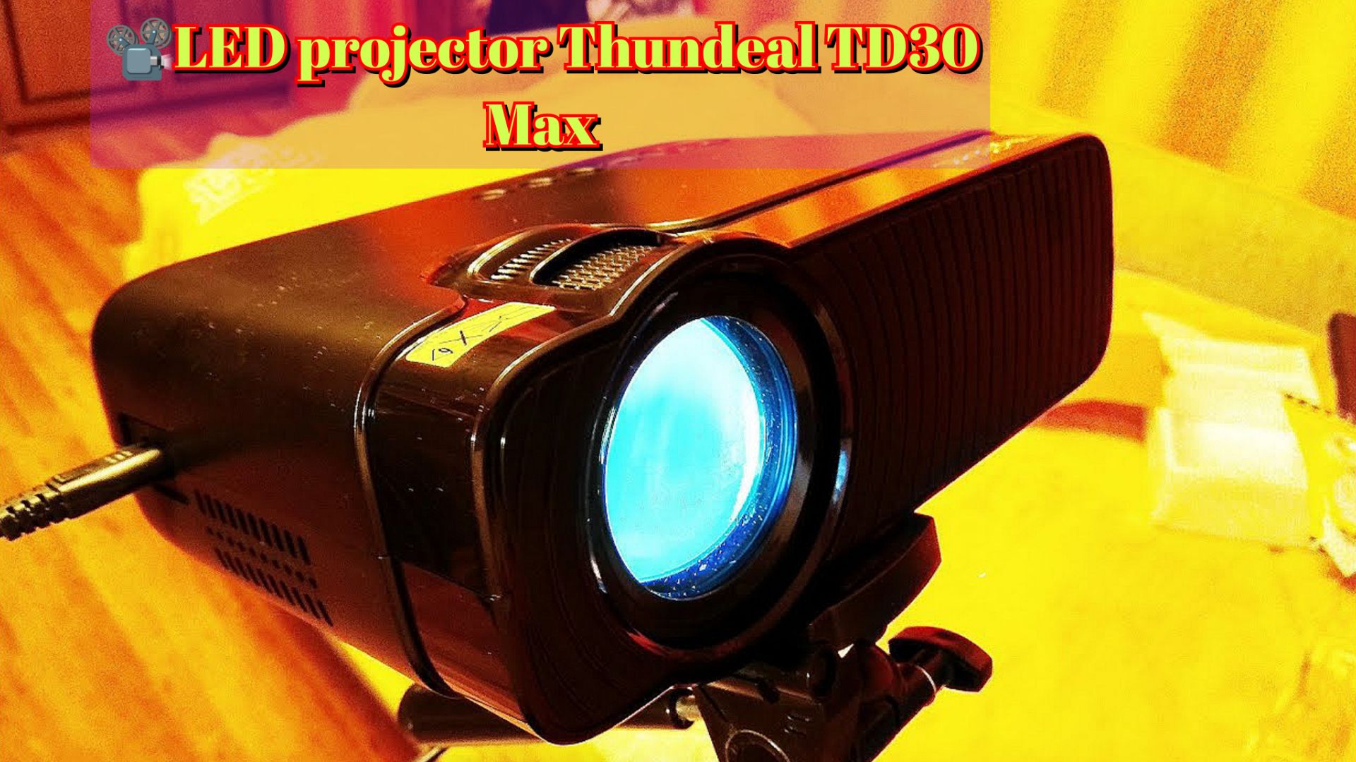 📽️LED projector Thundeal TD30 Max