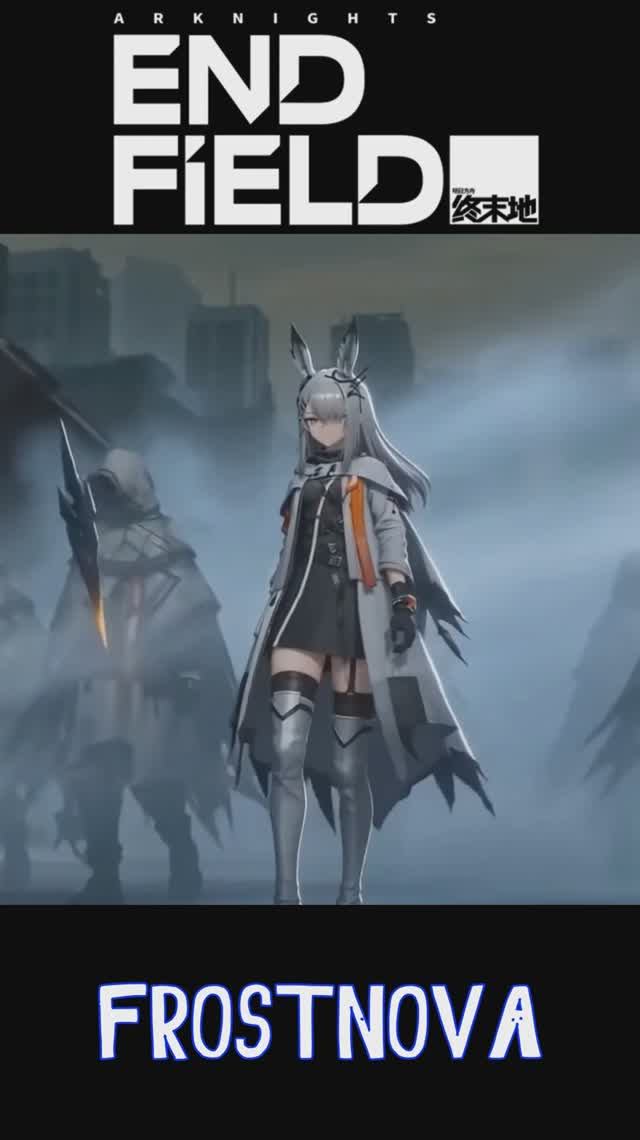 [FROSTNOVA RECONVENER | ARKNIGHTS: EDNFIELD] #shorts #arknightsendfield #endfieldcreators #edit