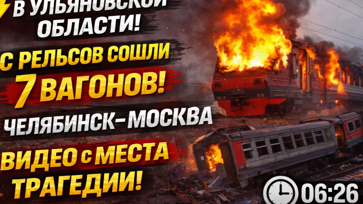 ⚡ УЖАСНАЯ АВАРИЯ! ПОЕЗД С 415 ПАССАЖИРАМИ ПОТЕРПЕЛ КРУШЕНИЕ! ЧТО ПРОИСХОДИТ