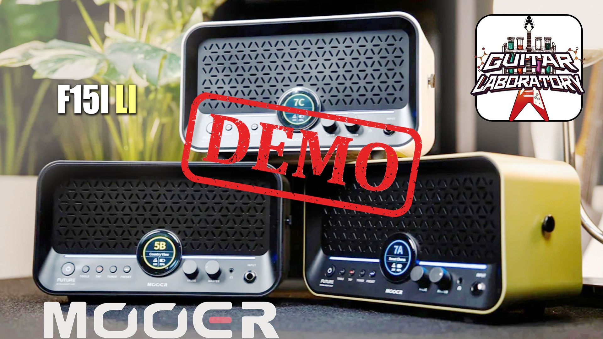 Комбоусилитель Mooer F15i Li - демонстрация звучания