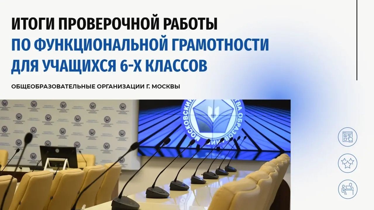 Итоги проверочной работы по функциональной грамотности для учащихся 6-х классах