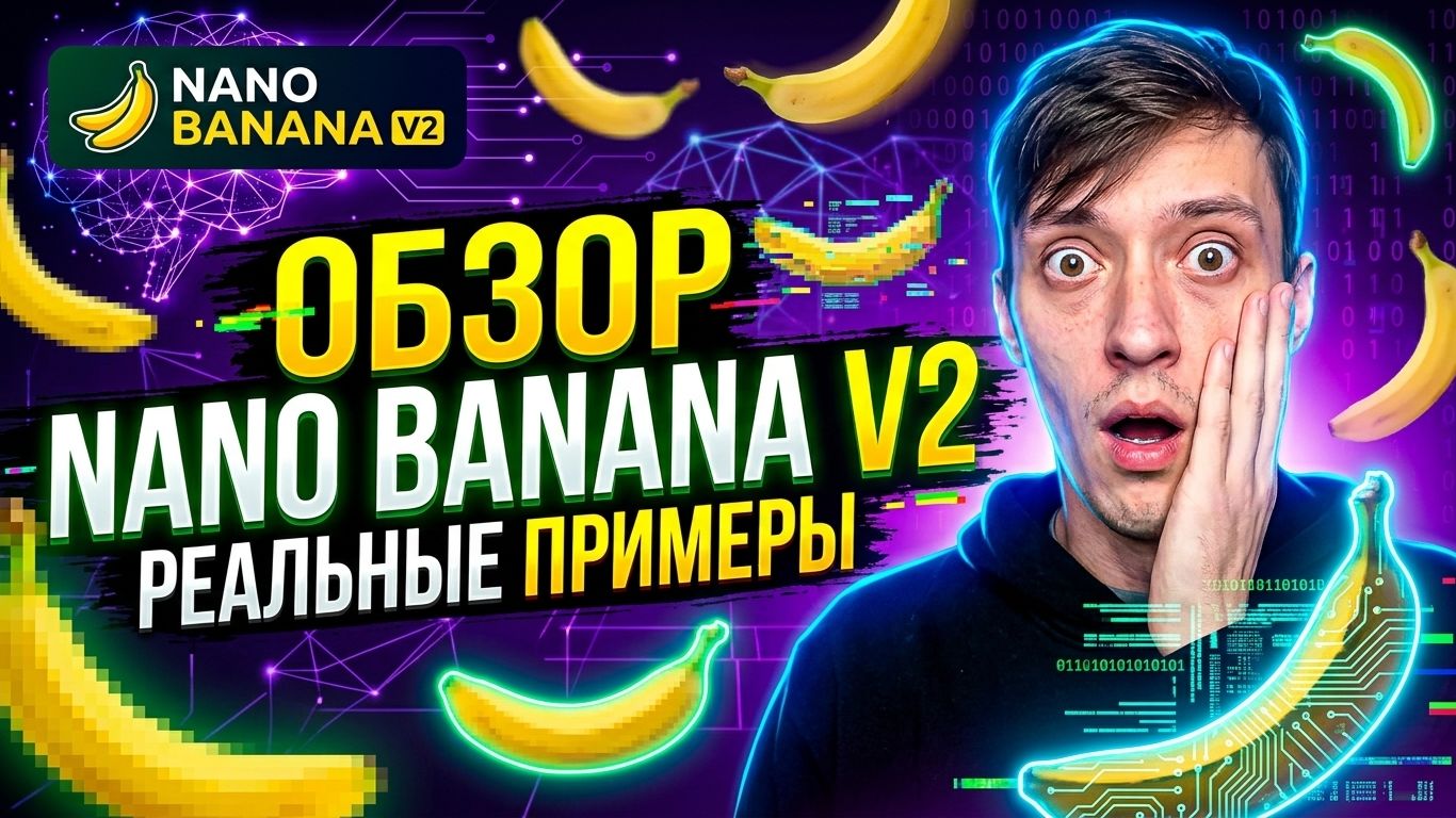 Новая версия легенды nano banana — лучше прошлой версии! Реальные тесты и сравнение без прикрас.