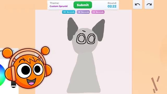 Oren vs Pinki SPRUNKI SPEED DRAW in Roblox!(Oren & Pinki)