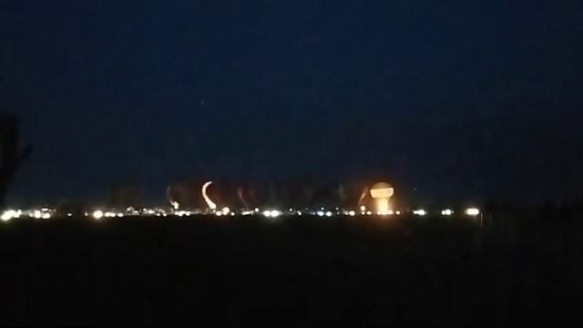 Фестиваль воздушных шаров "Небо России" в Рязанской области. 2024 год. "Свечение шаров"