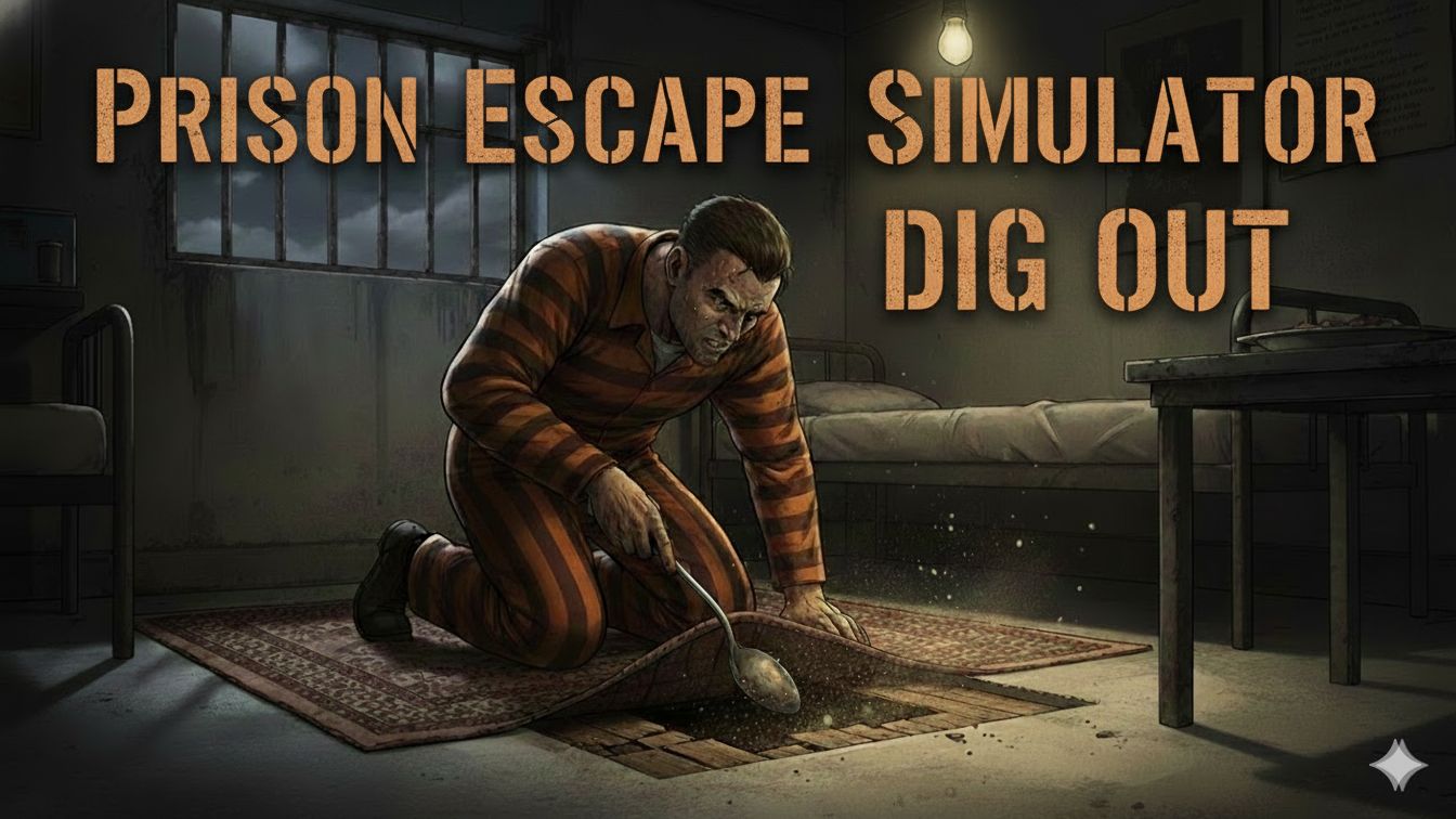 Ложка - наш друг ► Prison Escape Simulator Dig Out #1