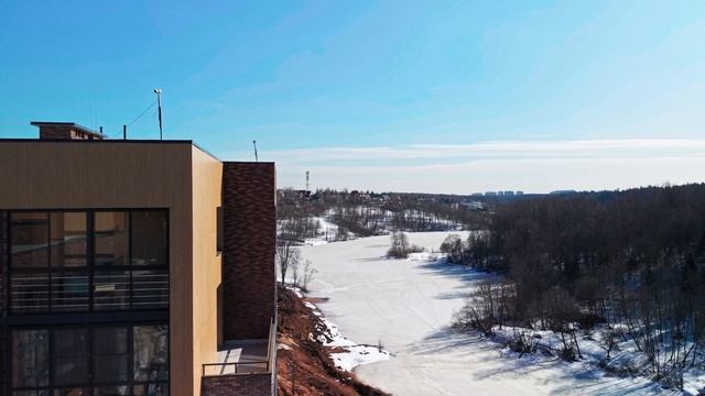 Облёт ЖК бизнес-класса "Отрада на реке" март 2026