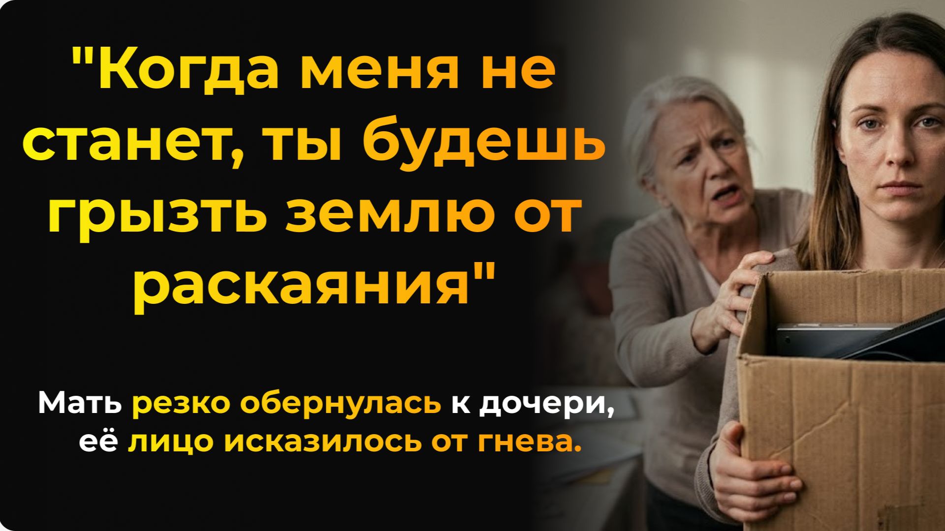 «Когда меня не станет, ты будешь грызть землю от раскаяния»| аудиокниги | рассказы из жизни