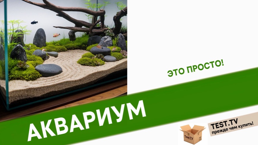 TEST.TV. Аквариум это просто.