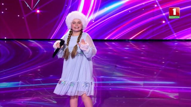 Надежда Сподабаева — Ой, снег, снежок | ФАКТОР.BY. Дети | 1 сезон | 4 выпуск