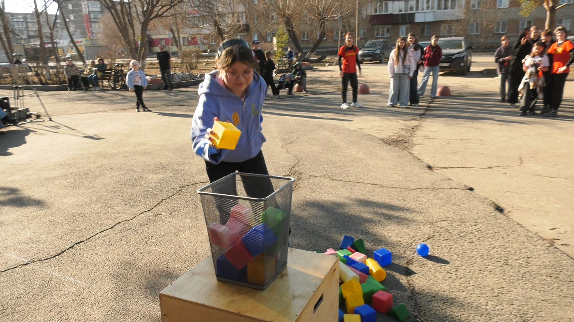 Подростки поучаствовали в игре «Битва команд»
